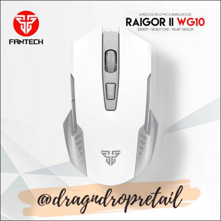 FANTECH RAIGOR II WG10 Space Edition Wireless 2.4GHz Pro Gaming Mouse ...