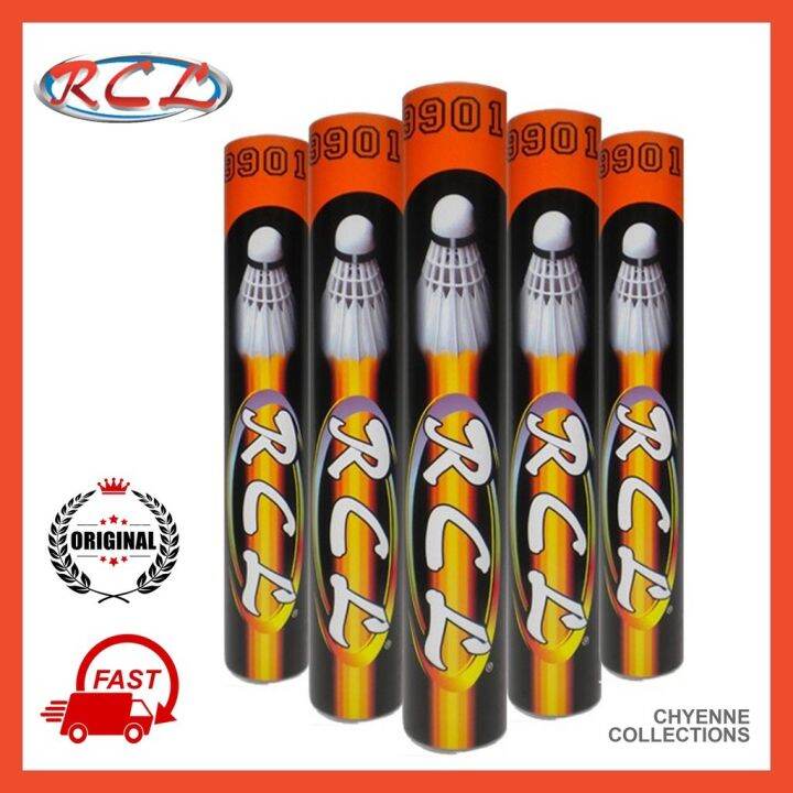 Original RCL 9901 Badminton Shuttlecock • Speed 76 • Bulu Tangkis ...