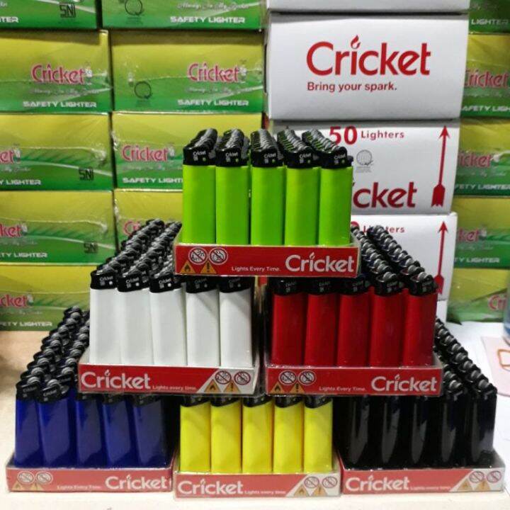 KOREK CRICKET PEMATIK API 2000 X NYALA 1 PACK ISI (50PCS) | Lazada ...