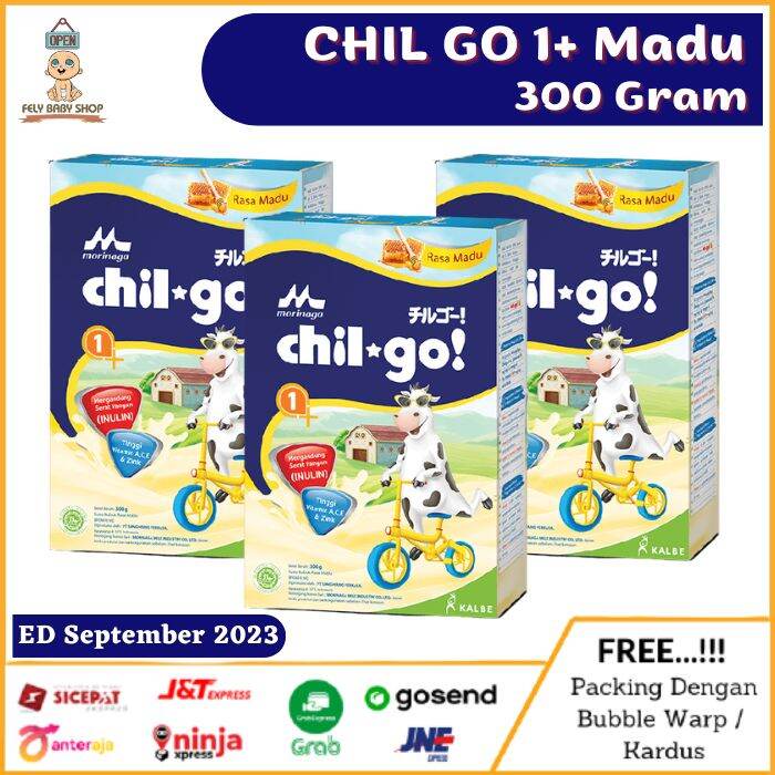 Morinaga Chil Go 1 Rasa Madu 300gr Susu Pertumbuhan Anak Usia 1 sd 3 ...