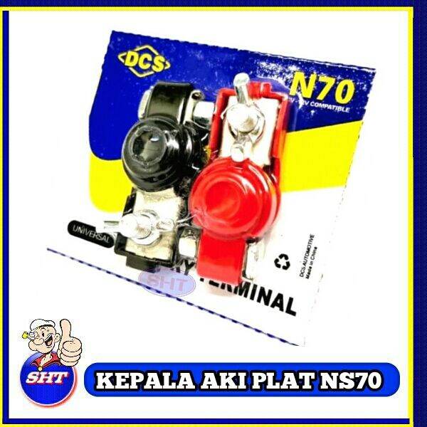 Kepala aki klem aki terminal accu Ns50 Ns70 | Lazada Indonesia