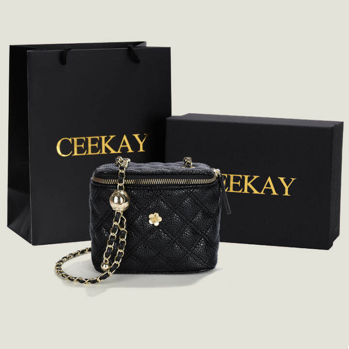 Ceekay ของแท้กระเป๋ามินิลิปสติกกระเป๋าใบเล็กสำหรับผู้หญิงประณีต2023รุ่นใหม่ยอดนิยมสะพายข้าง ...