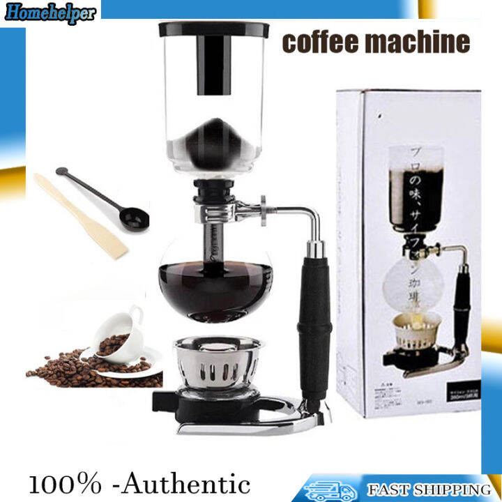 Siphon Coffee Maker Heat-resistant Glass Coffee Filter Kit Japanese ...