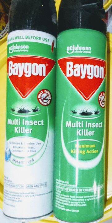 BAYGON PROTECTOR MULTI INSECT KILLER 600ML MAXIMUM KILLING ACTION ...