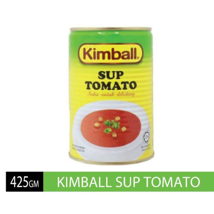 Kimball Sup Tomato Ready To Serve Soup Tomato Halal 425g | Lazada