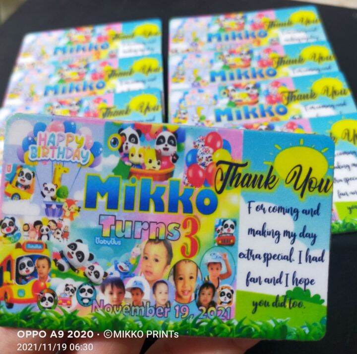 PERSONALIZED REF MAGNET with glittery effect | Lazada PH