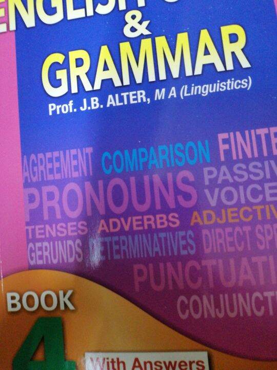 Essential English Usage & grammar Bk 4 is suitable for secondary ...
