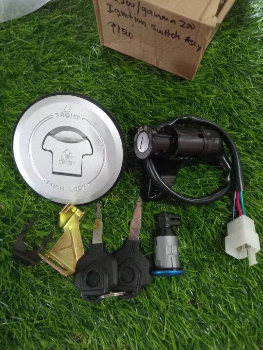 Ignition Switch Assembly W/Fuel tank cup for SSX 200/ GAMMA 200 | Lazada PH