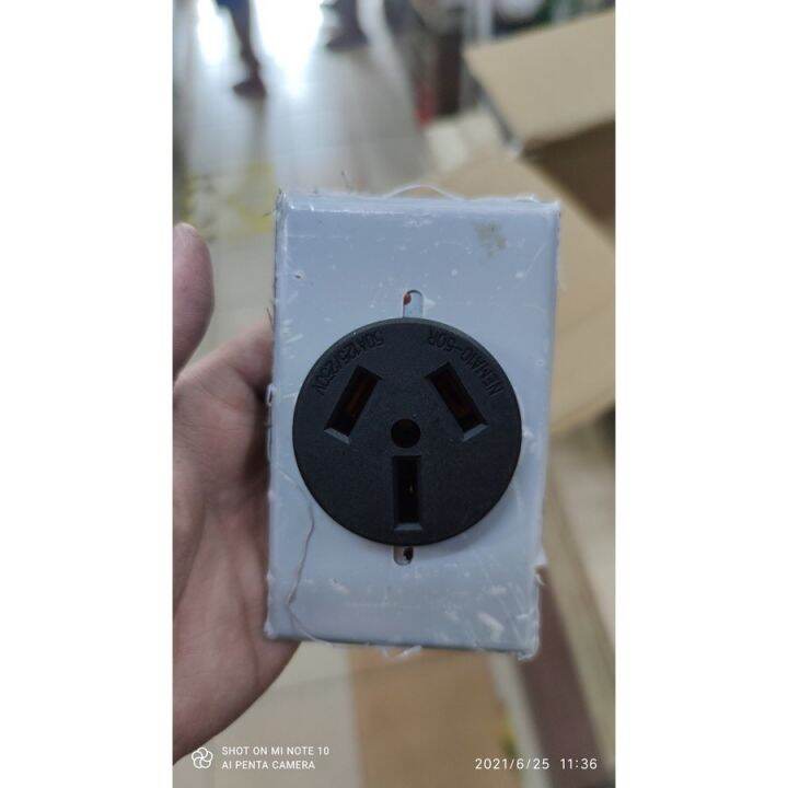 CRESTON Electrical Outlet Socket Type I Plug 50 A 250 V Nema10 - 50 P ...