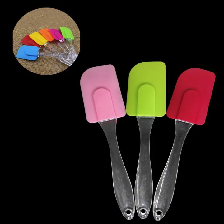 Multipurpose 25cm Heat Resistant Silicone Scraper Nonstick Cake | Lazada PH