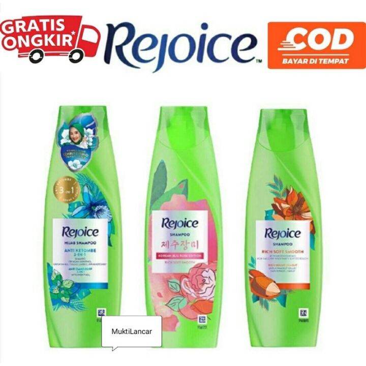 Rejoice shampoo Rich Soft Smooth Halus Lembut 150ml | Lazada Indonesia