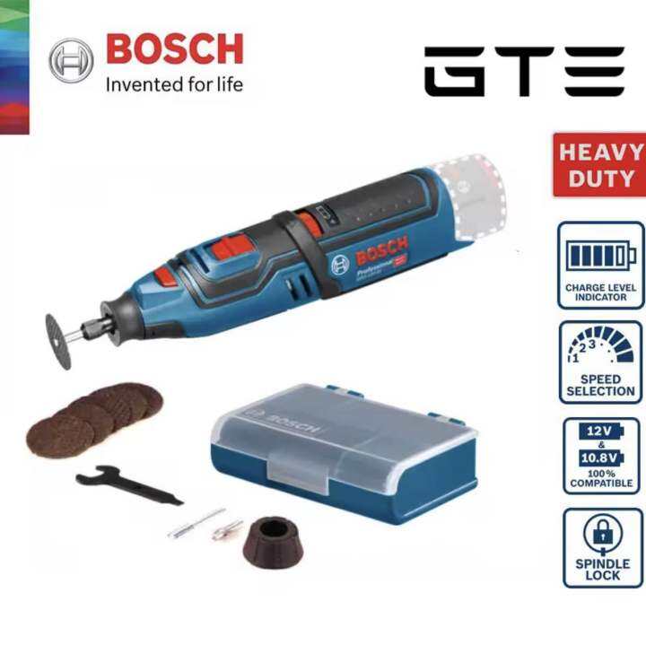 GTE BOSCH GRO 12V-35 Solo Cordless Rotary tool - 06019C5000 - Fulfilled ...