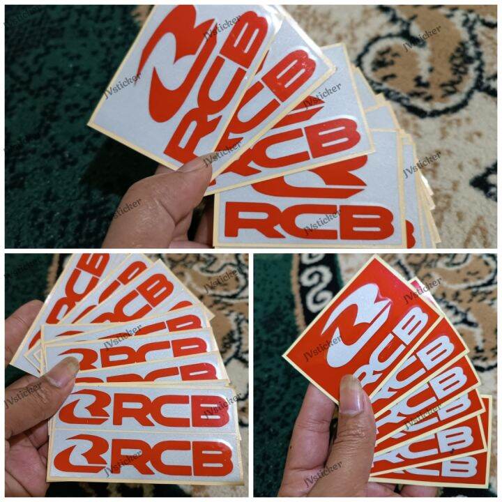 sticker RCB racing boy cutting sticker | Lazada Indonesia