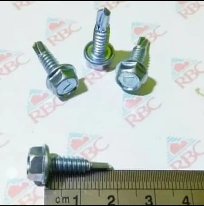 Baut / sekrup / roofing / ruping Baja Ringan ( 10pcs ) Ukuran : 10 x ...