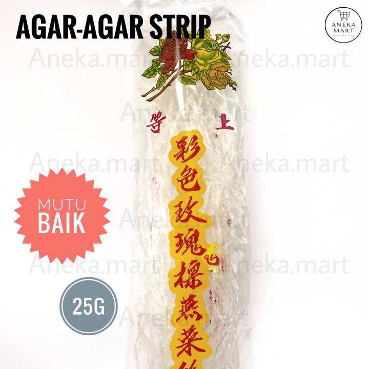 Cap Ros Agar Agar Strip 燕菜丝 【25g】 | Lazada