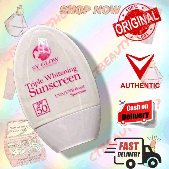Sy Glow Triple Whitening Sunscreen | Lazada PH