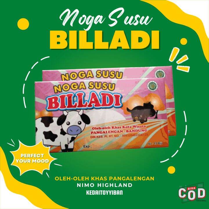 Cemilan Snack Noga Susu Sapi Noga Kacang Billadi Makanan Ringan Oleh ...