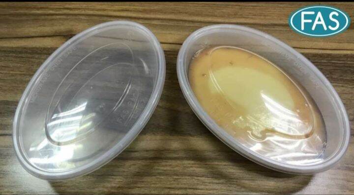 Leche Flan Microwavable Container ( LF 400) - 10pcs/pack | Lazada PH