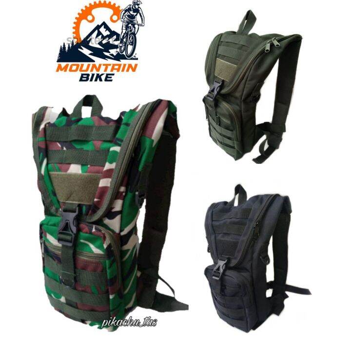Tas Hydropack Sepeda Gowes Army Ransel Tas Punggung Tentara Polisi tas adventure trabas loreng ...