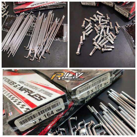 jari jari velg TDR ring 17 jeruji TDR crome ruji tdr semua ukuran ...