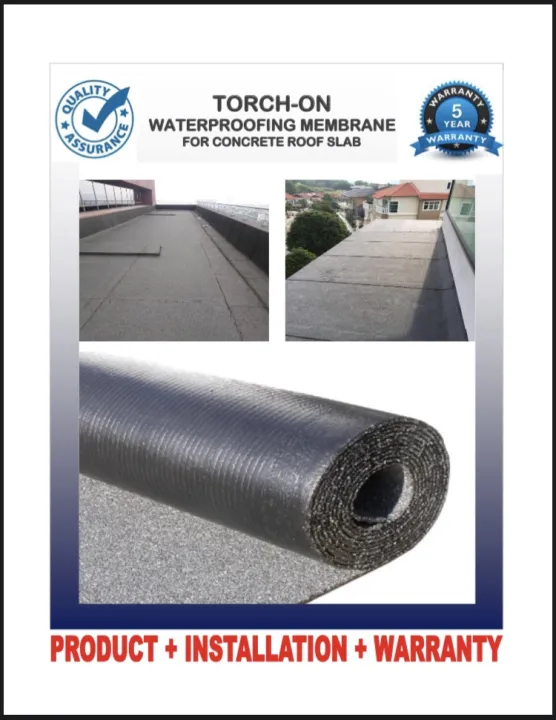 Torch On Waterproofing Membrane | Lazada
