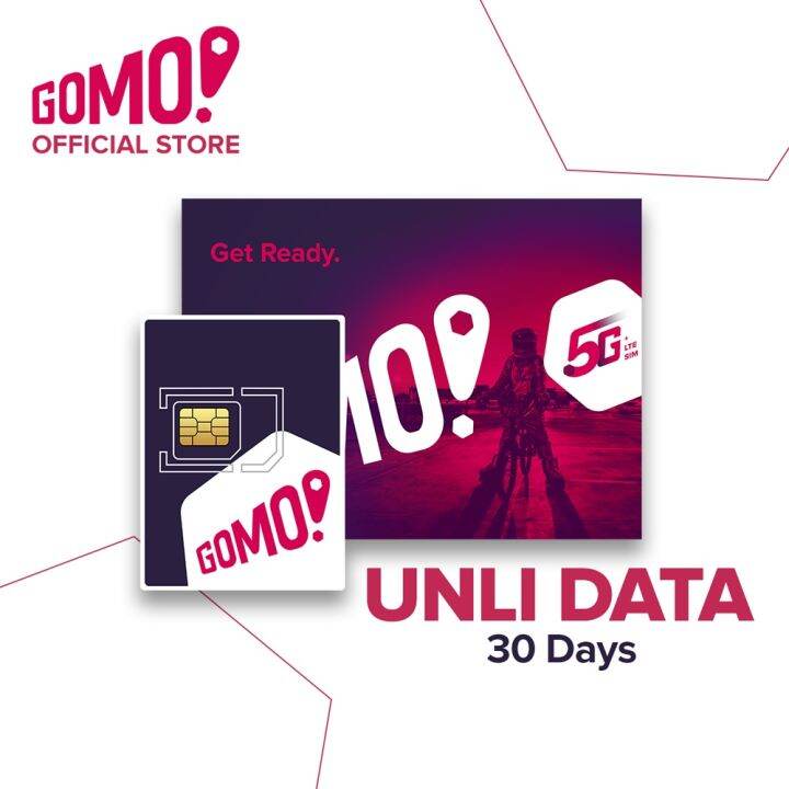 GOMO Sim With 30Days UNLI DATA | Lazada PH