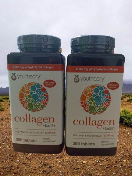Youtheory Collagen + Biotin (6000mg) 390 tablets | Lazada PH