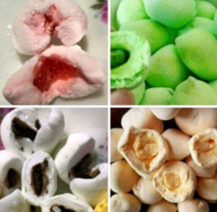 Filled Mallows Chocolate Strawberry Matcha Mango 75 grams | Lazada PH