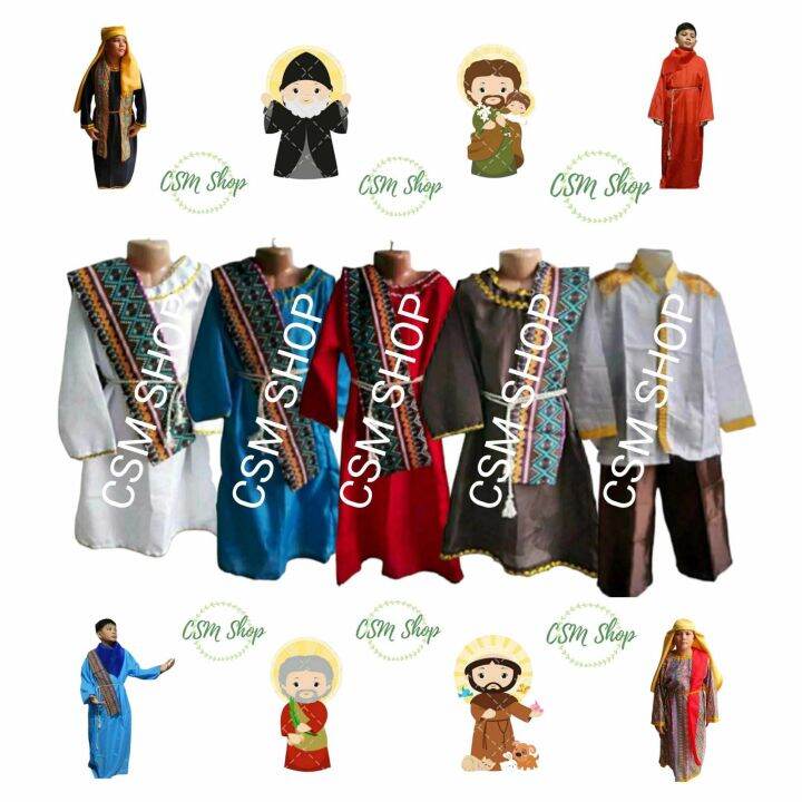 Biblical/ Saints Costumes for Boys (Kids Halloween Costume) | Lazada PH