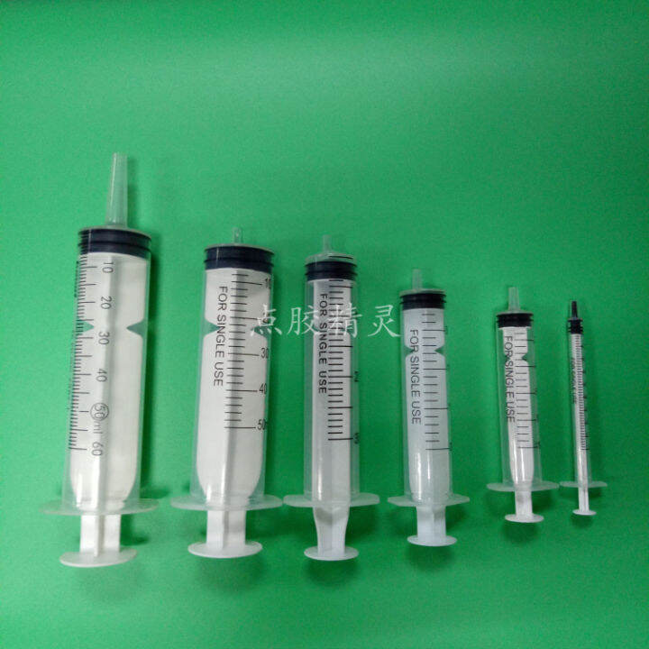 Hand Push Ink Filling Syringe Ink Filling Syringe Needle Plastic Barrel ...