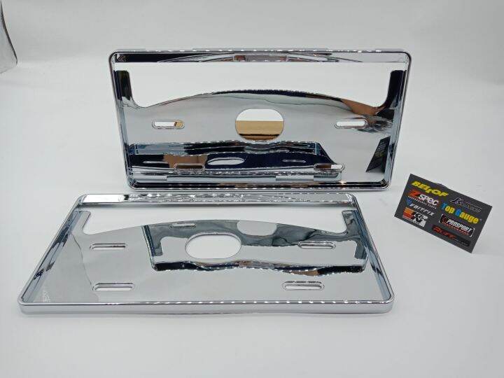 JDM Daihatsu Japan Style Chrome Car Nombor Plate Holder Frame Universal ...