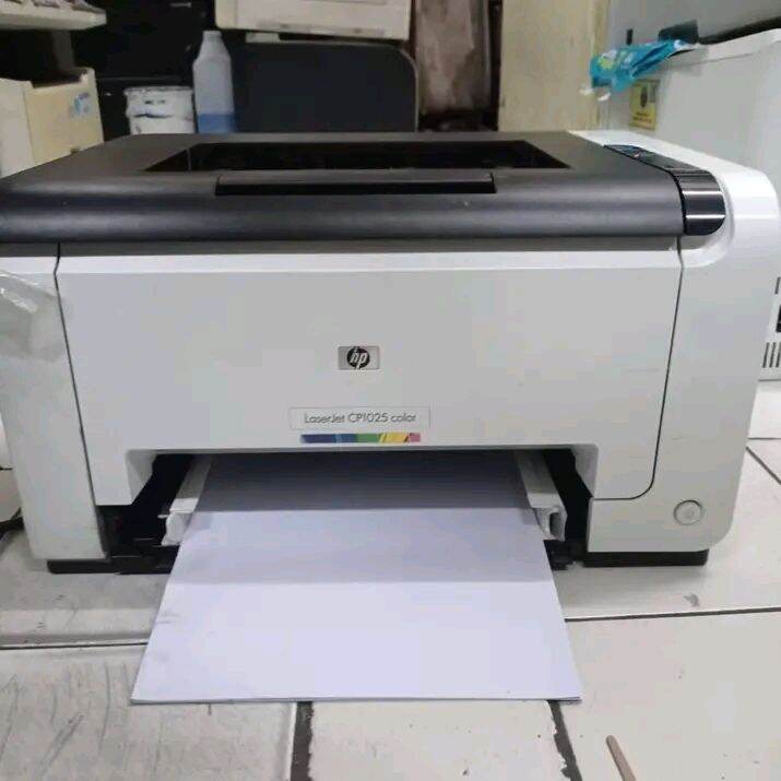 Printer HP Laserjet CP1025 laser color printer hp laserjet cp1025 drum ...