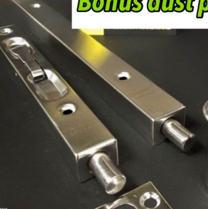 Flush Bolt Pintu Dua Kupu Kupu Grendel tanam stanlis sus 304 grendel ...