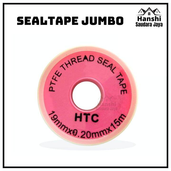 Seal Tape Jumbo / Isolasi Kran Jumbo Ukuran 19mmx 15m | Lazada Indonesia