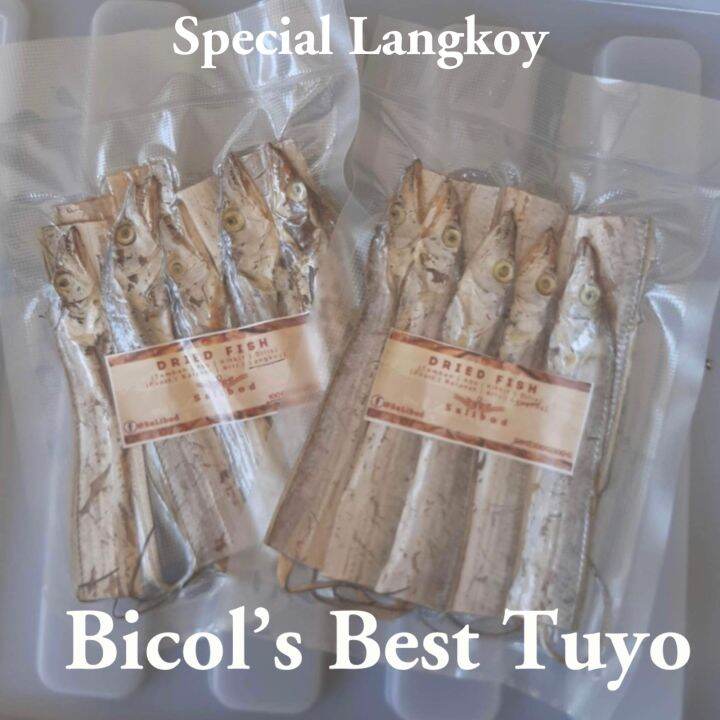 Special Dried fish LANGKOY 100 grams - SaLibod | Bicol’s Best | Lazada PH