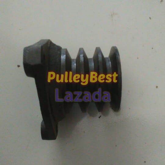Pulley puli dongfeng R 175 / R 180 diameter 8 cm jalur B3 - besi cor ...