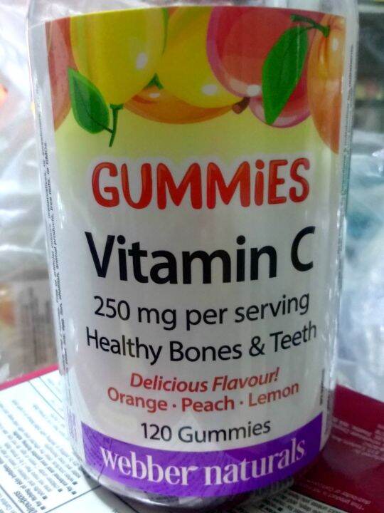 Webber Naturals Gummies Vitamin C 250mg from Canada | Lazada PH