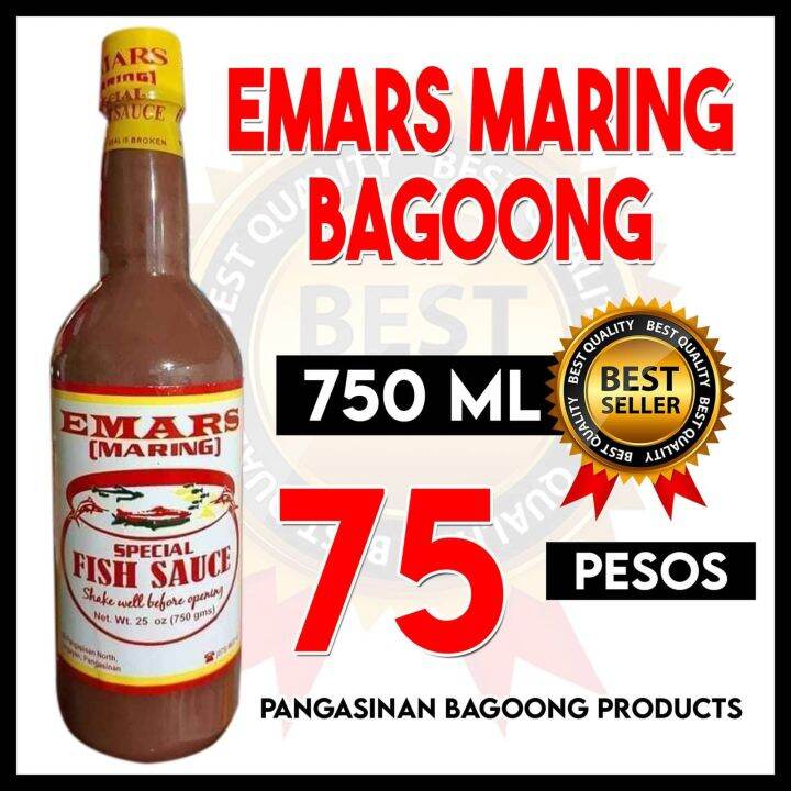 EMARS MARING Bagoong Pangasinan 750ML | Lazada PH