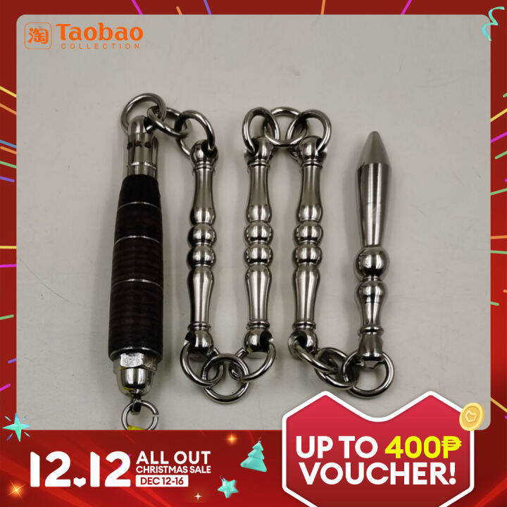 Sleeve Whip Stainless Steel Traditional Martial Arts Self-Defense Whip ...