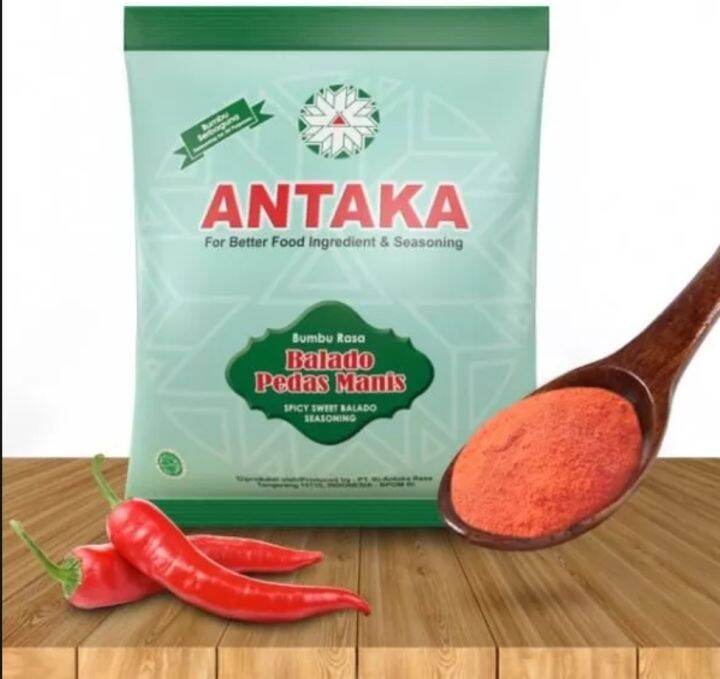 Antaka rasa balado pedas manis 1pack brt 100gr /bumbu tabur aneka ...