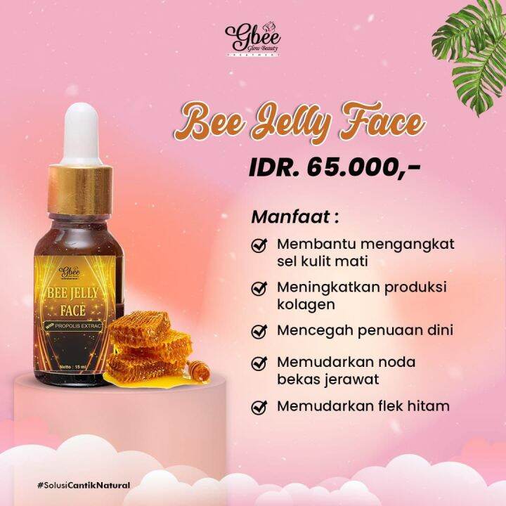GBEE GLOW BEAUTY BEE JELLY FACE MELA SERUM | Lazada Indonesia