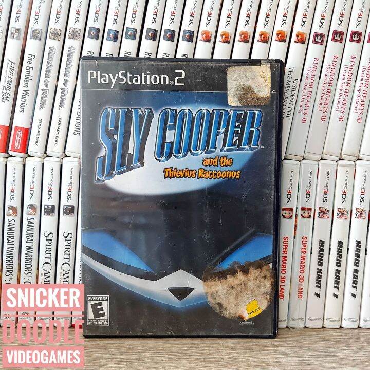 PS2 Game: Sly Cooper and the Thievius Raccoonus US NTSC Original ...