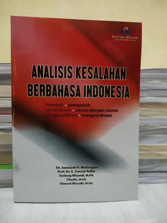 ANALISIS KESALAHAN BERBAHASA INDONESIA | Lazada Indonesia