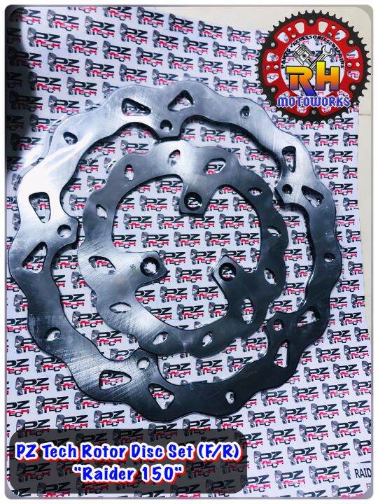 PZtech Rotor Disc for Raider 150 (F/R) | Lazada PH