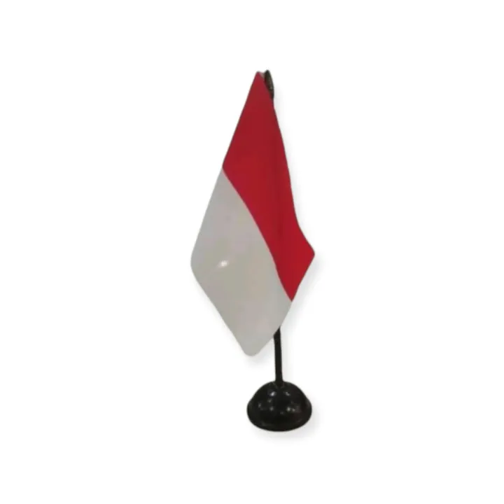 BENDERA MEJA +TIANG MERAH PUTIH | Lazada Indonesia
