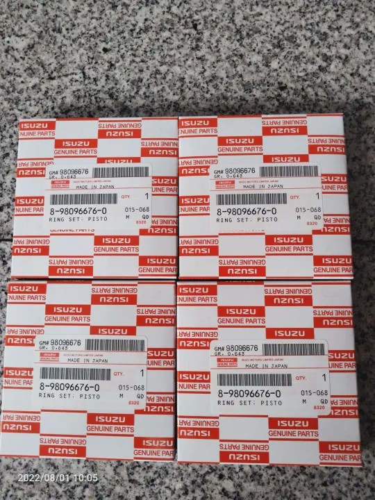 แหวนลูกสูบ 4JK-4JJ DMAX | Lazada.co.th