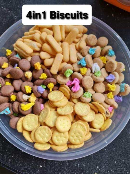 ASSORTED BISCUIT IN ROUND TUB | Lazada PH