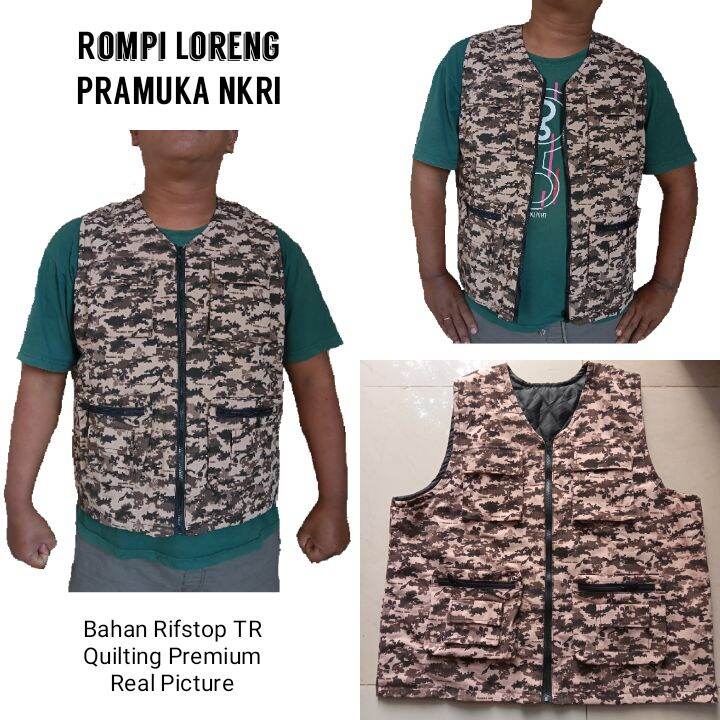 Rompi Loreng Pramuka | Lazada Indonesia