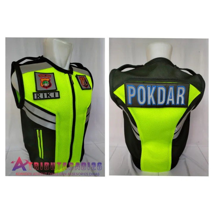 rompi pokdar kambtibmas jala tebal/rompi pokdar | Lazada Indonesia