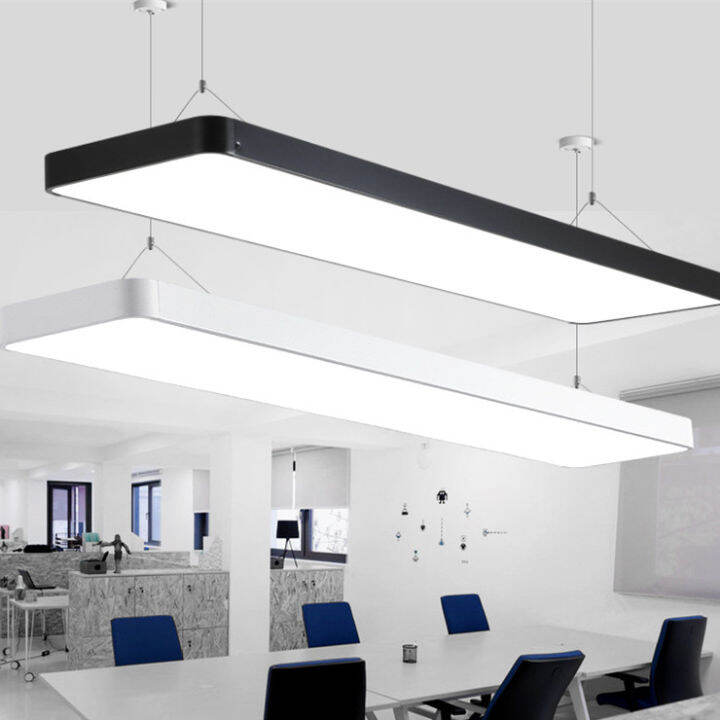 Rectangular Light 36W LED Pendant Light Wire Light Office Light Ceiling ...